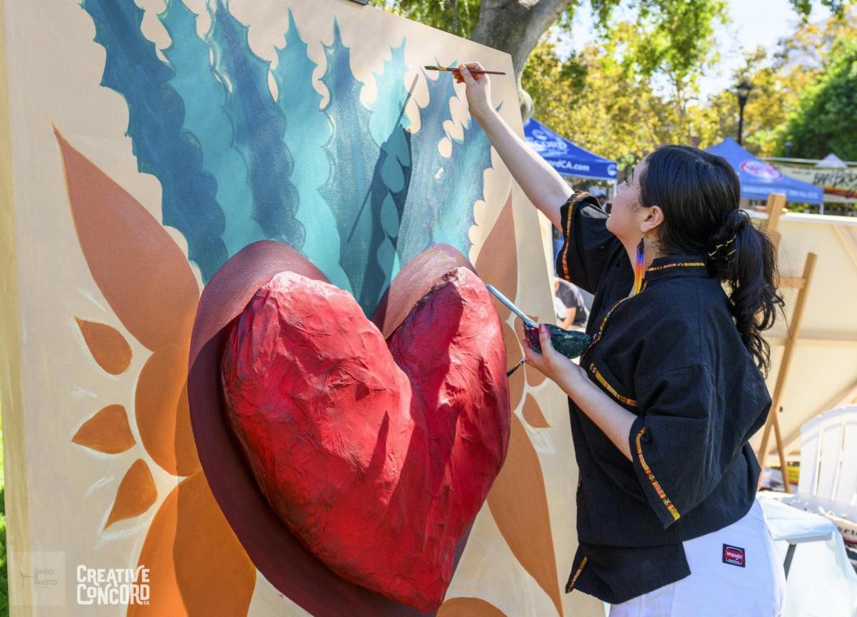 Colorful murals infuse new energy into downtown Concord - Western City Magazine